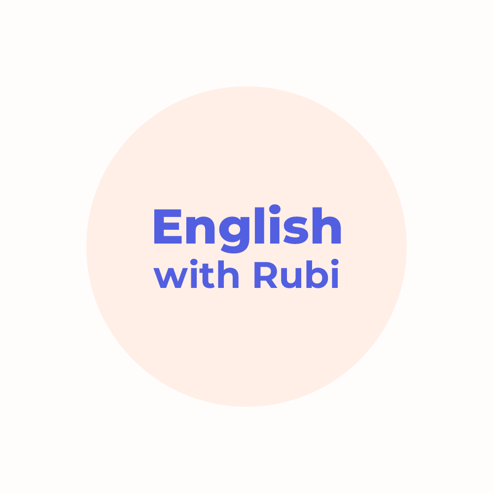 Test Your English - English with Rubi